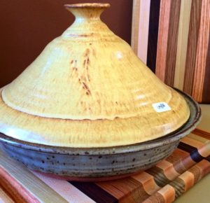 Winter squash and Brussel sprout tagine - Clay Coyote