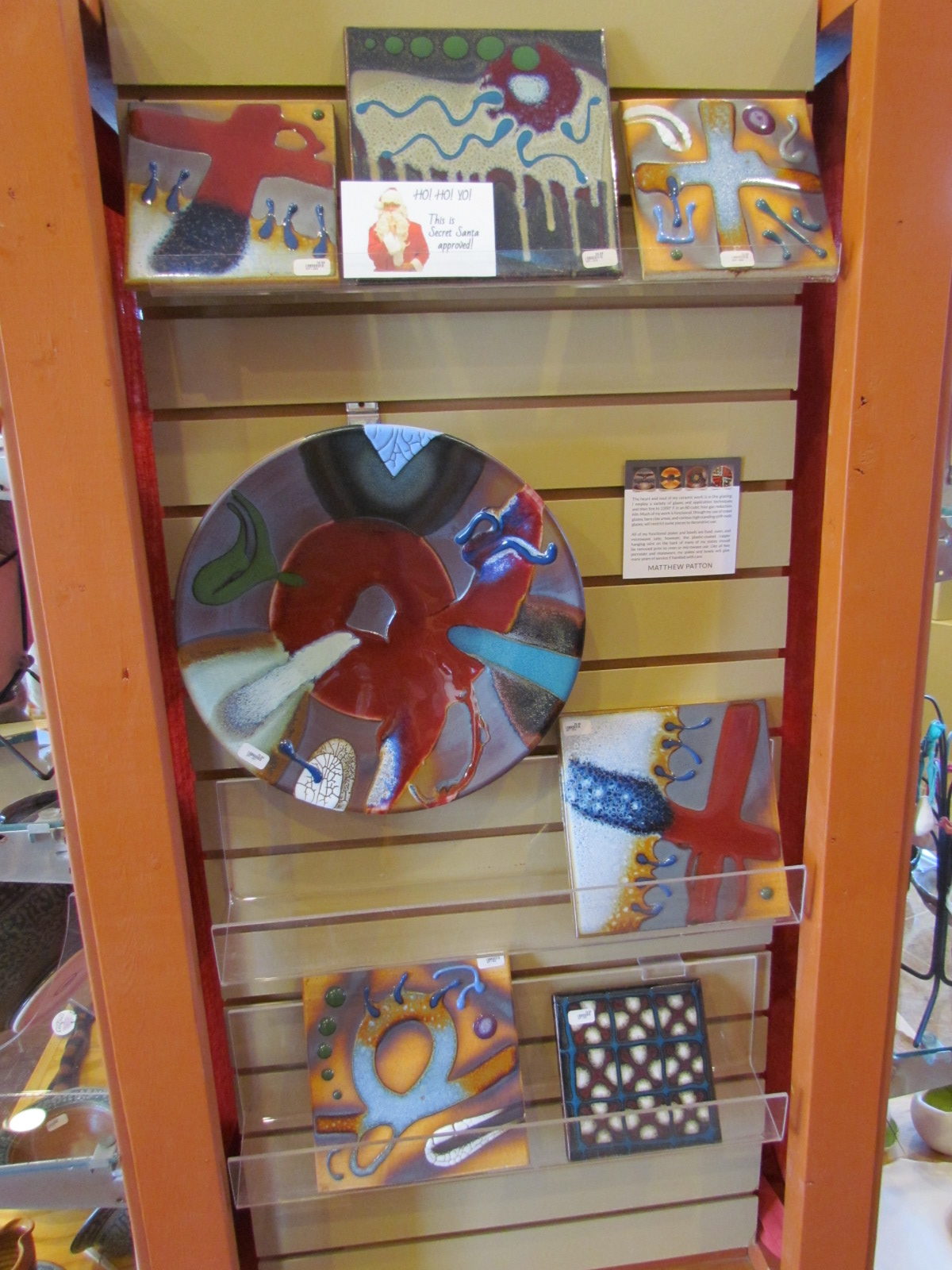 Matthew Patton Pottery at the Clay Coyote Gallery