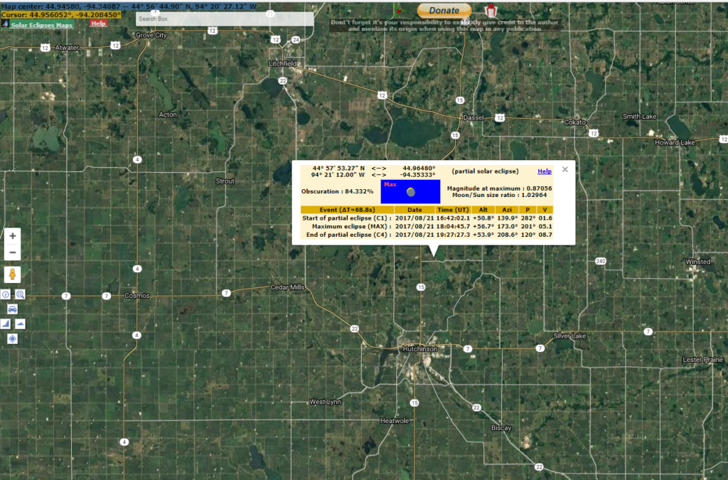 Interactive Solar Eclipse Map Zip Code Map - Map