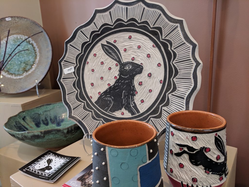 Claytopia in the Gallery March 14-31st - Clay Coyote