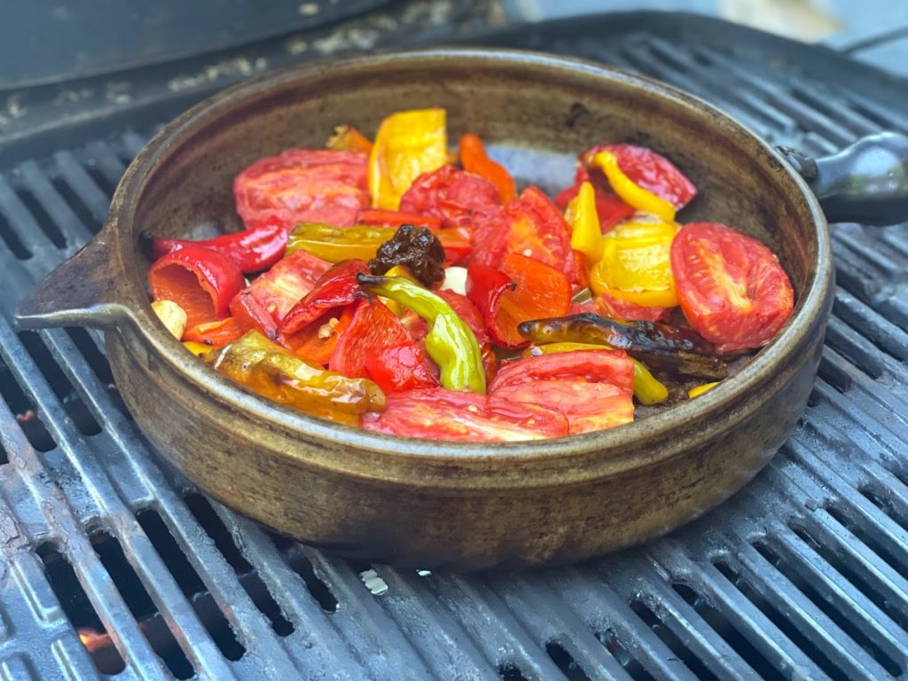 Easy Grilled Salsa Recipe - Clay Coyote